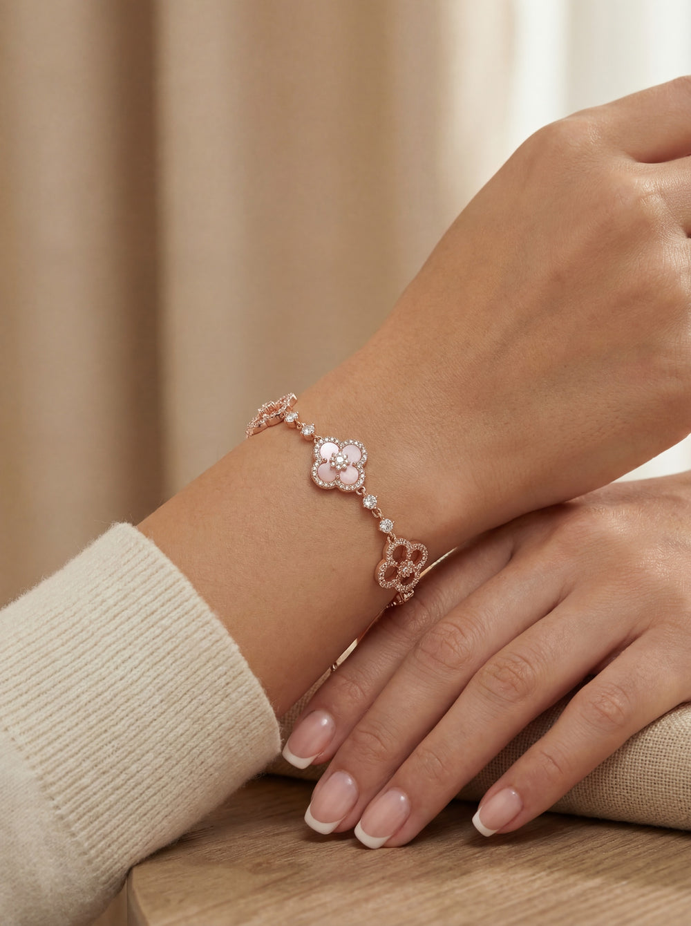 Adele Bracelet - Rose Gold